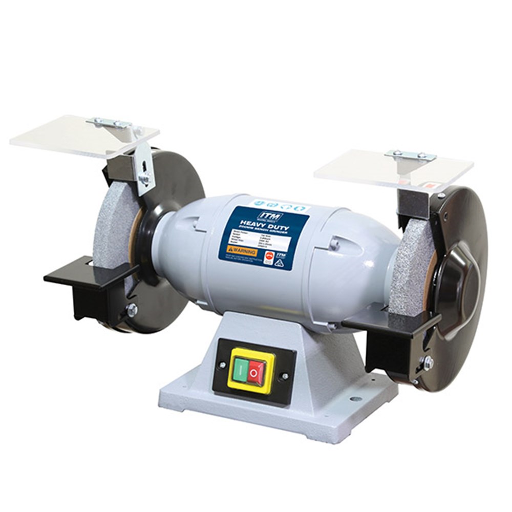 ITM INDUSTRIAL 8 BENCH GRINDER 240V 1PH WITH NVR SWITCH