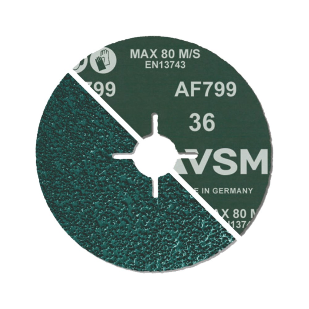 Pferd RESIN FIBRE DISCS - ACTIROX AF799 - CERAMIC RANGE - STEEL - (5 ...