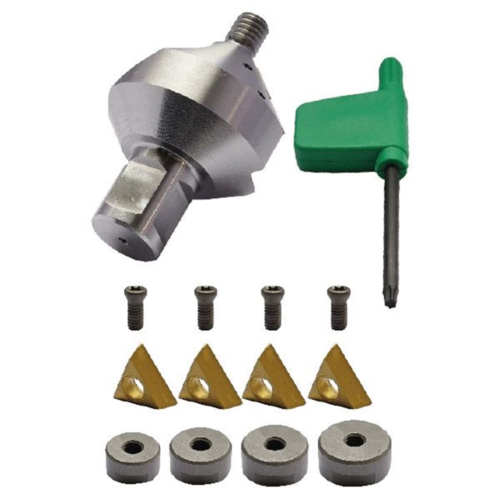 HOLEMAKER TCT COUNTERSINK SET 45mm, WITH 14, 18, 20 & 22mm PILOTS, 3/4 ...