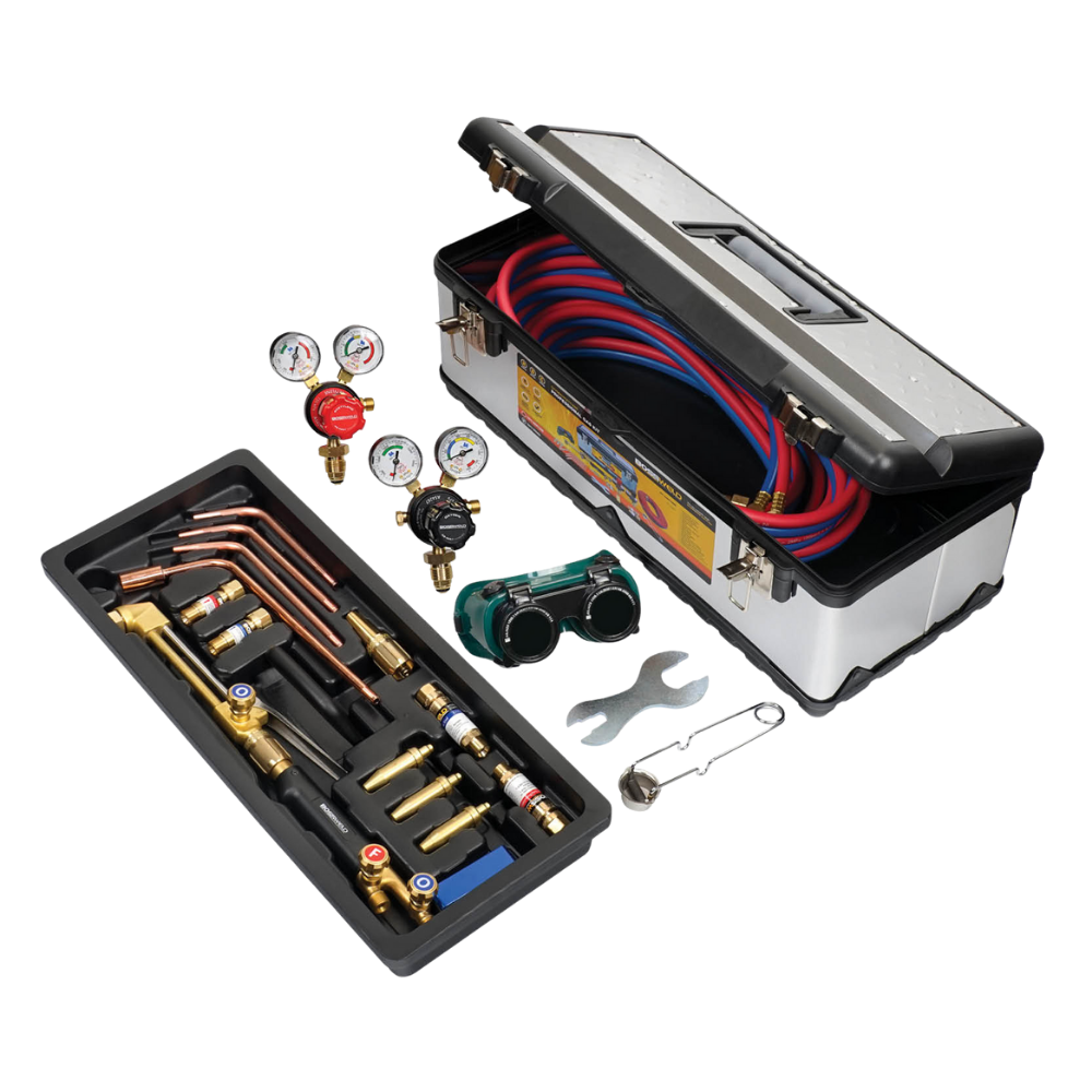 BOSSWELD OXY ACETYLENE CUTTING AND BRAZING KIT - Austech - AusTech