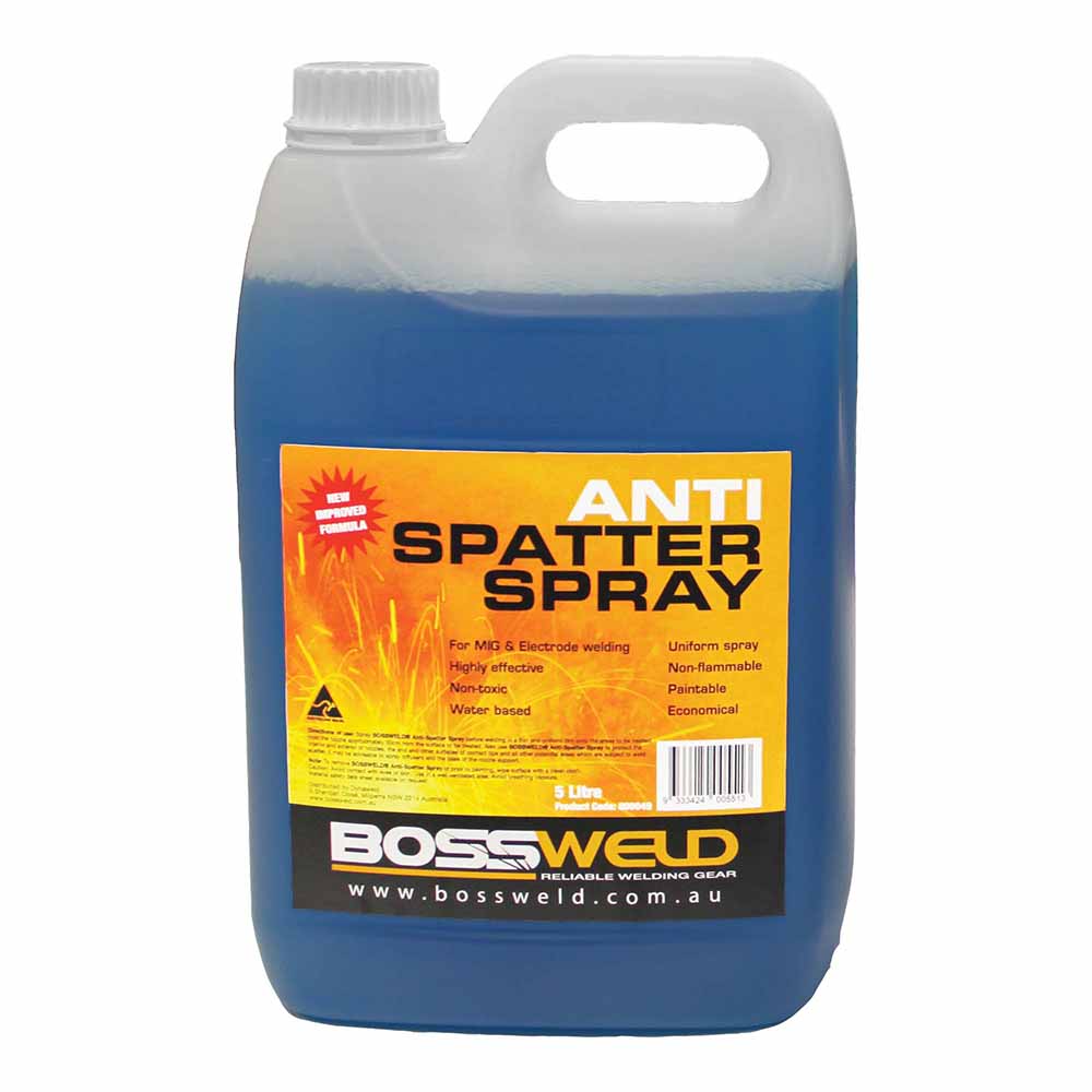 BOSSWELD BLUE 5LT WATER BASED ANTI SPATTER - Austech - AusTech