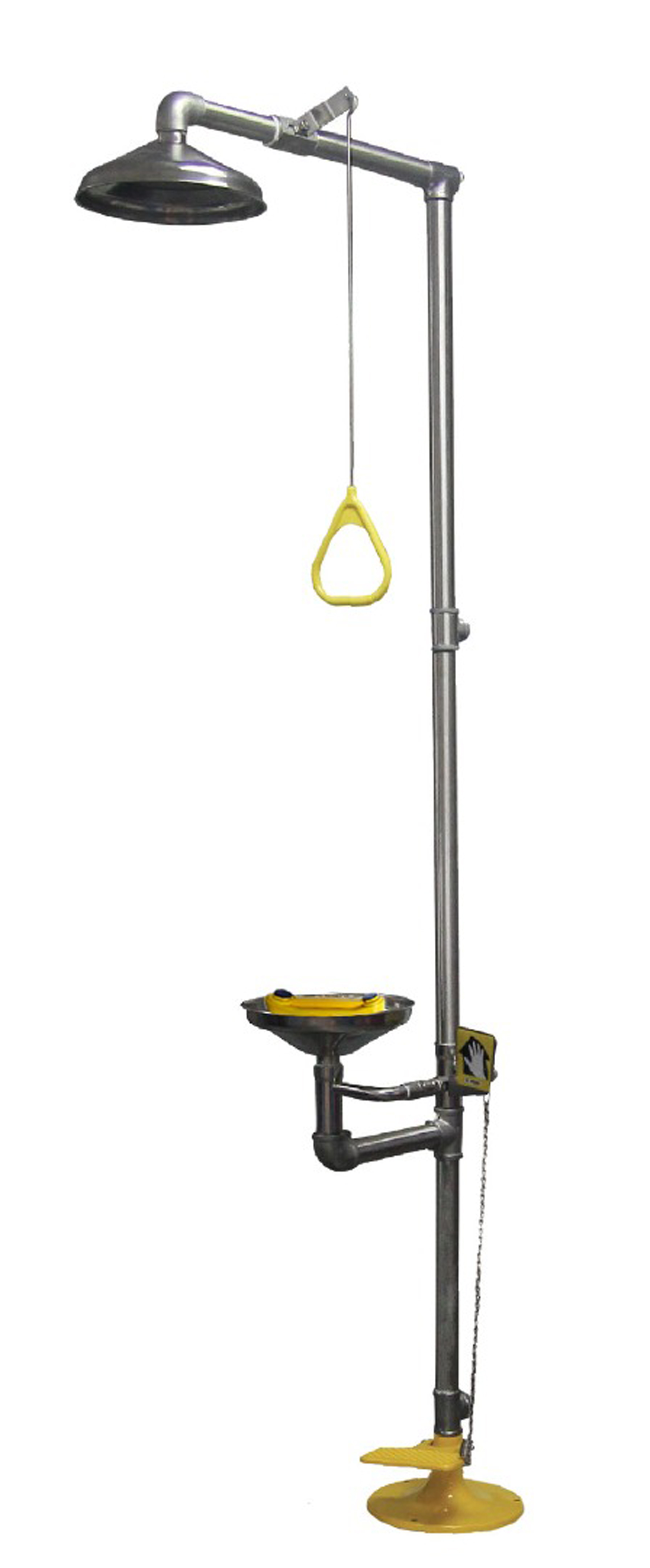 SST FLOOR MOUNTED COMBINATION UNIT WITH DRENCH SHOWER & EYEWASH ...