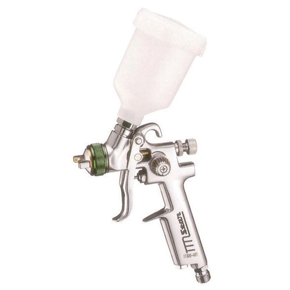 STAR MINI TOUCH-UP GUN GR AVITY FEED 1.0MM NOZZLE 130ML PLASTIC POT ...
